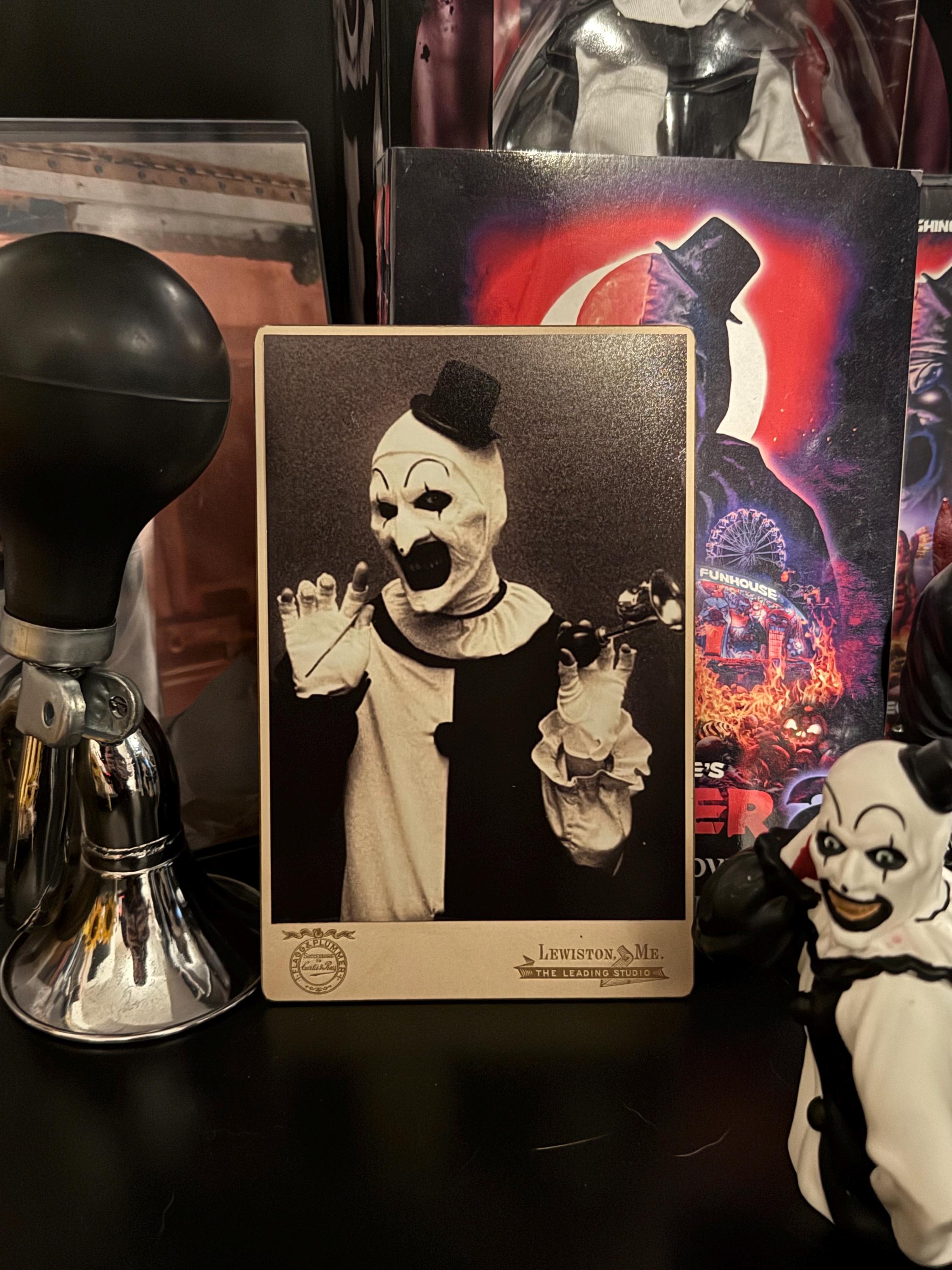 Terrifier Art the Clown Cabinet Card 1800s Horror Gift - Etsy