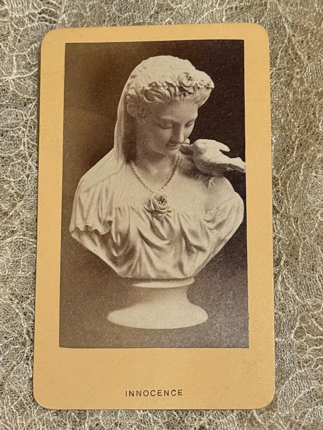 Lovely 1800s CDV Photo Album Filler “innocence” Rare - Etsy