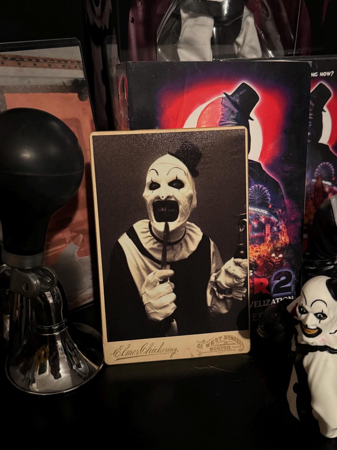 Terrifier Art the Clown Cabinet Card 1800s Horror Gift - Etsy