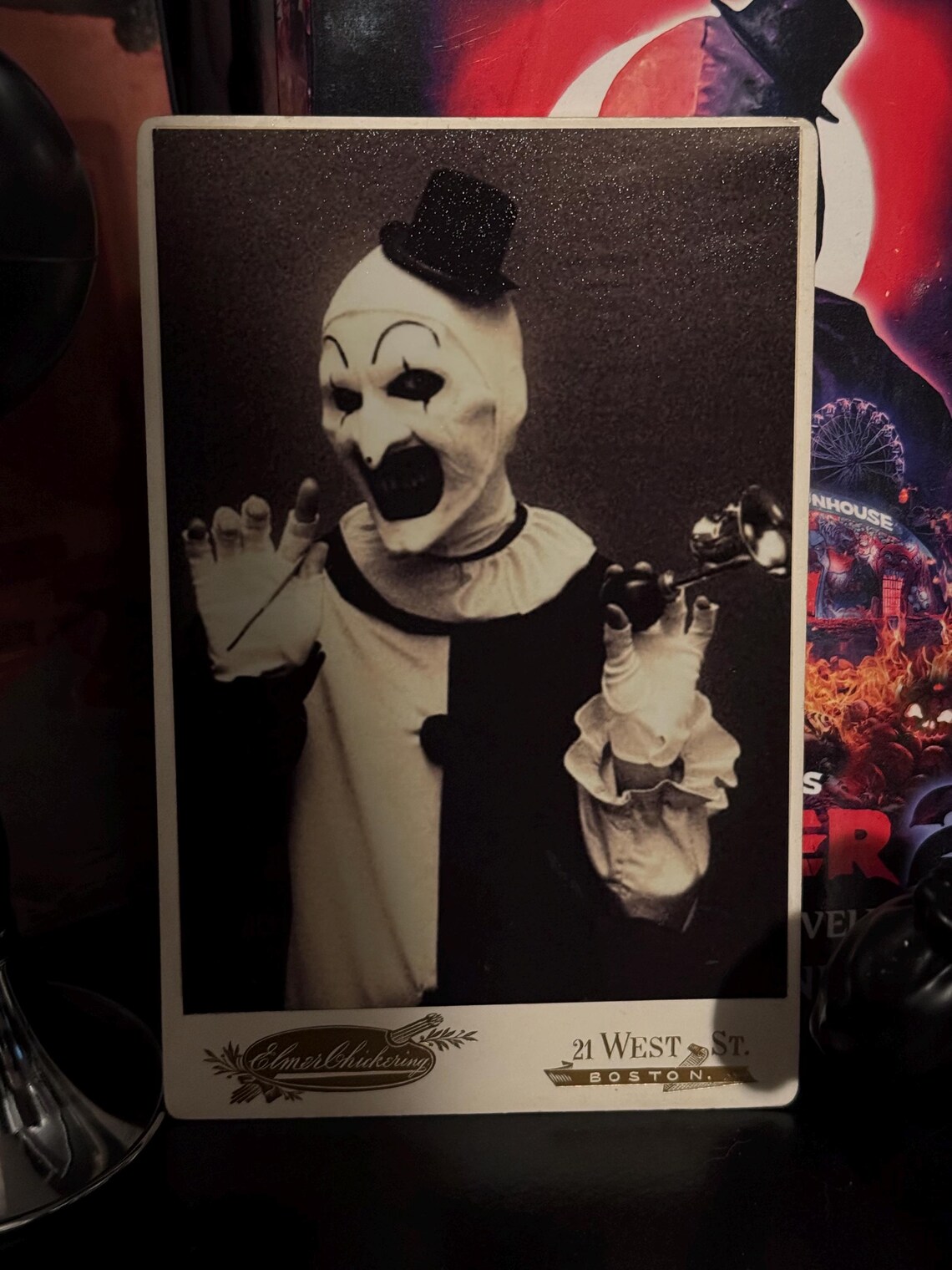 Terrifier Art the Clown Cabinet Card 1800s Horror Gift - Etsy