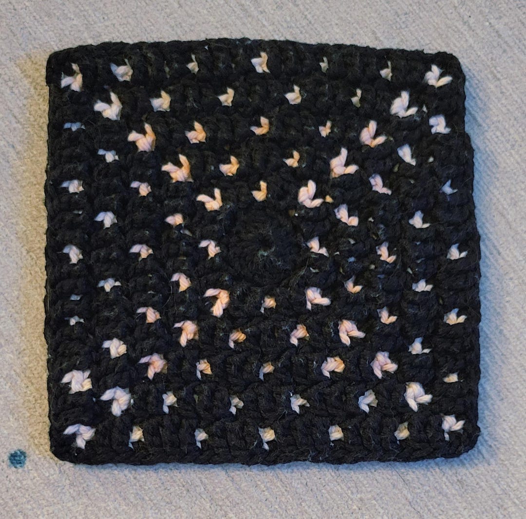 Sparkler Fireworks Square Crochet Pattern Overlay Mosaic - Etsy