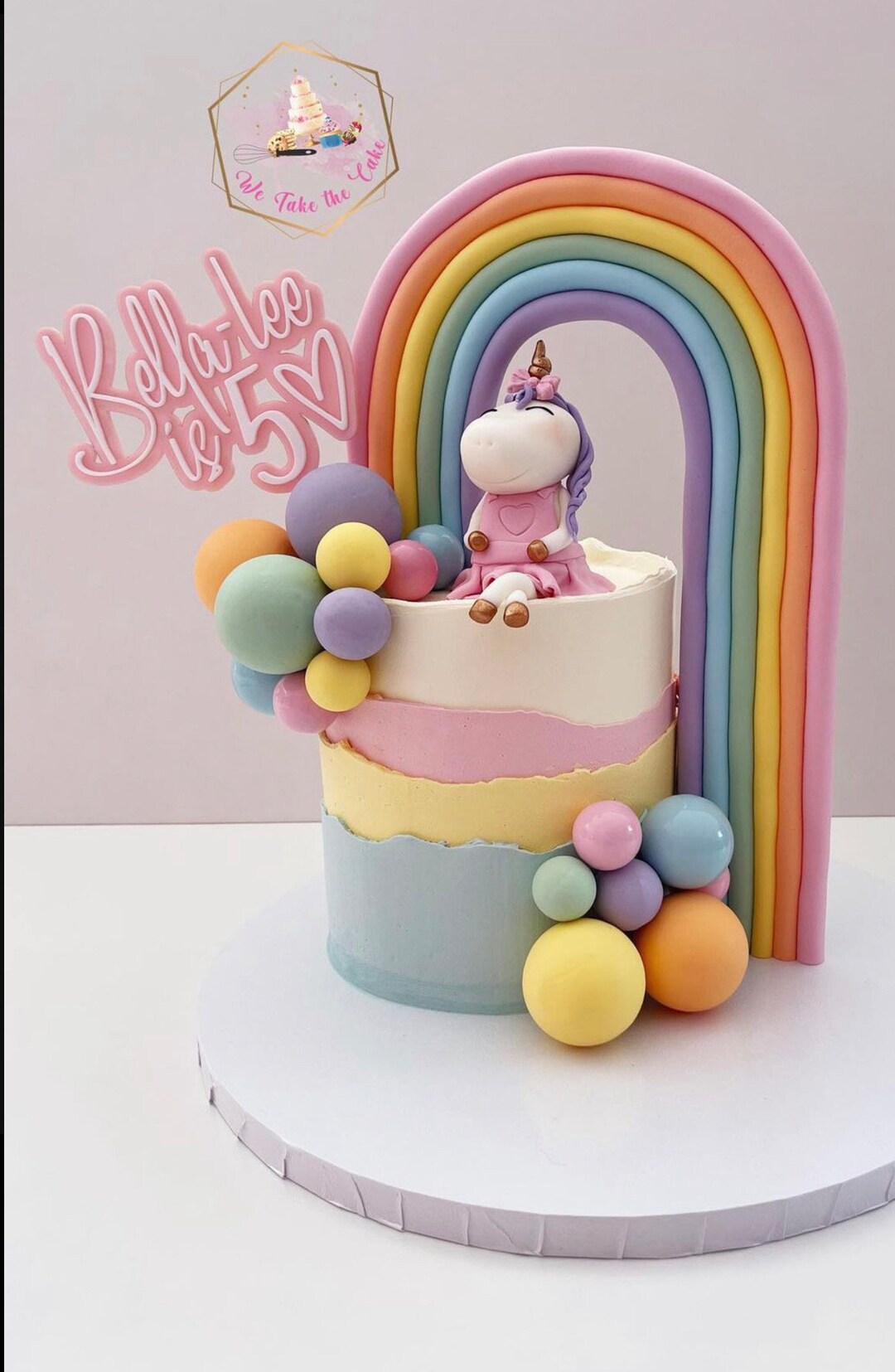 Acrylic Birthday Cake Topper Double Layer - Etsy
