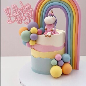 Acrylic Birthday Cake Topper Double Layer - Etsy