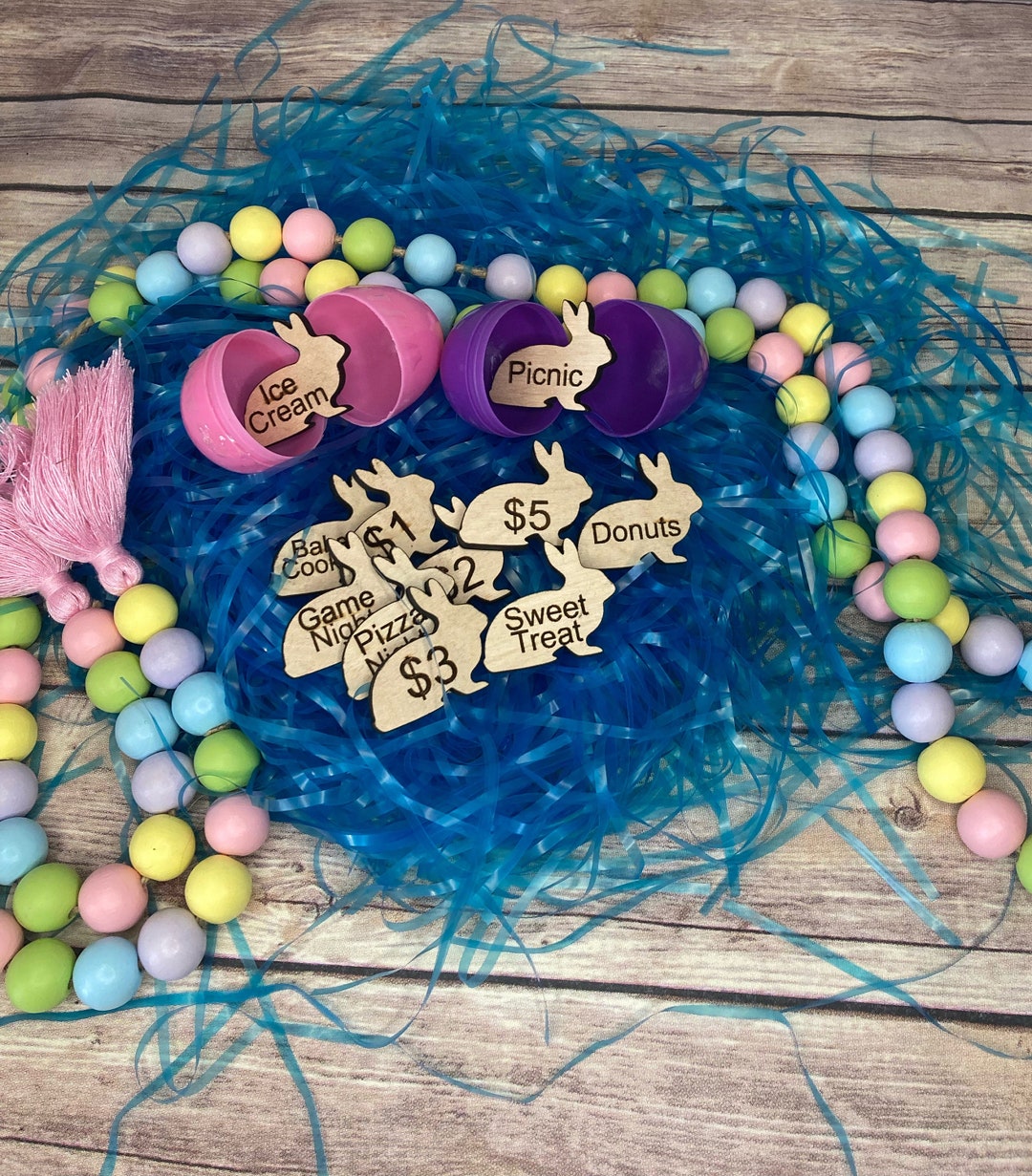 Easter Egg Tokens, Easter Egg Fillers, Easter Egg Stuffer, Children ...