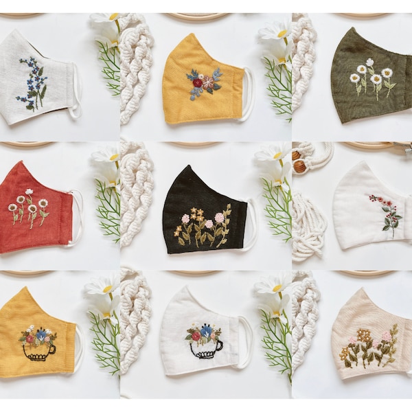 Vintage Face Mask - Etsy