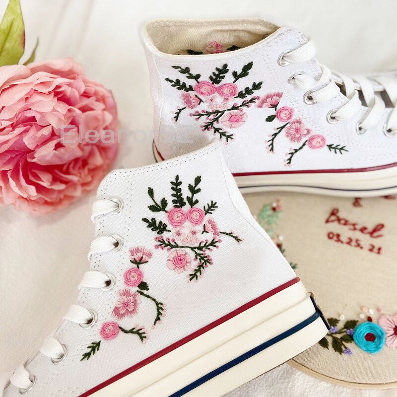 Converse Flower - Etsy