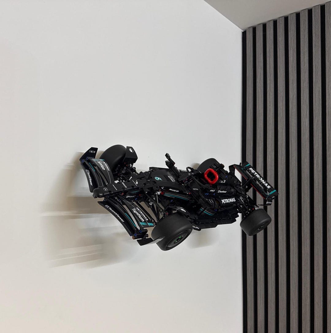 Mercedes F1 (42171) LEGO Wall Mount • Horizontal • Wall Display ...