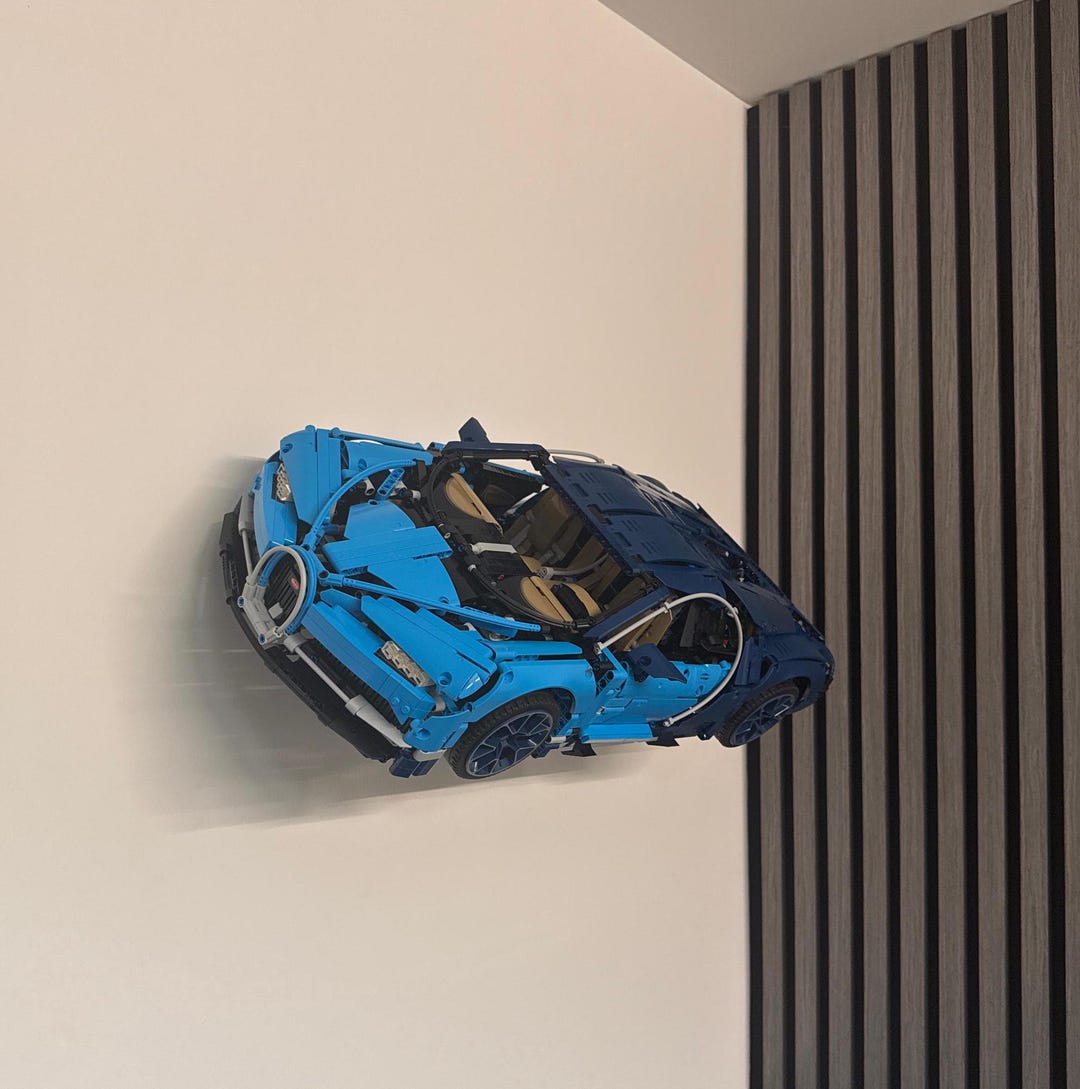 Horizontal Wall Mount for LEGO Technic Bugatti Chiron (42083) - Etsy