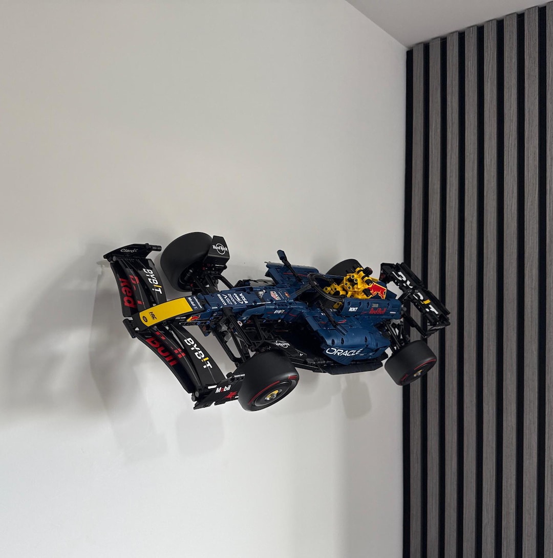 Horizontal Wall Mount for LEGO Technic Redbull Formula 1 Race Car(42206 ...