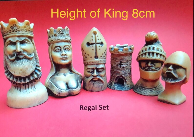 Victorian Latex Rubber Moulds to Make Your Own Chess Sets - Etsy