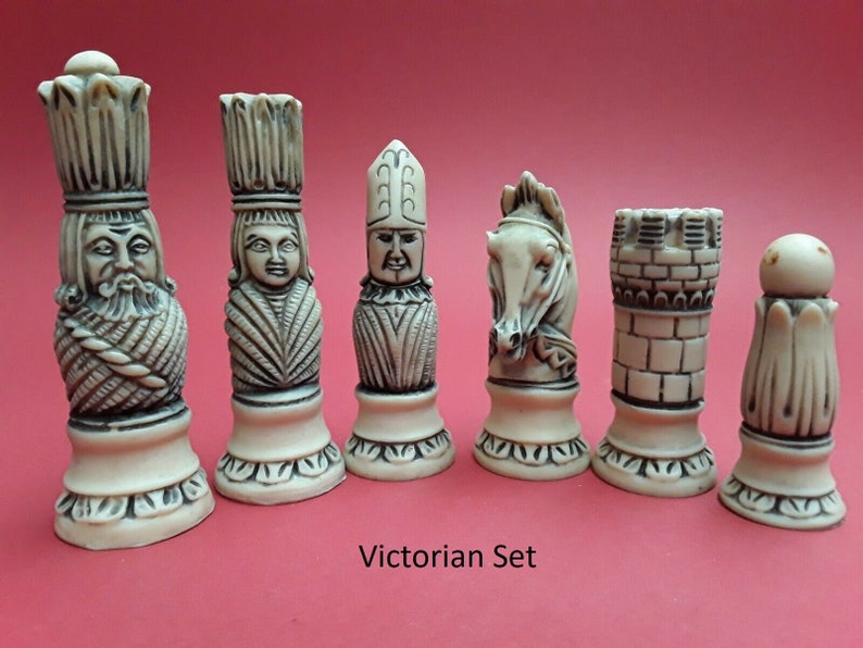 Victorian Latex Rubber Moulds to Make Your Own Chess Sets - Etsy