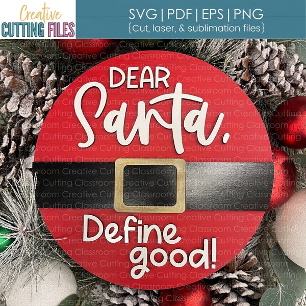Santa Define Good - Etsy