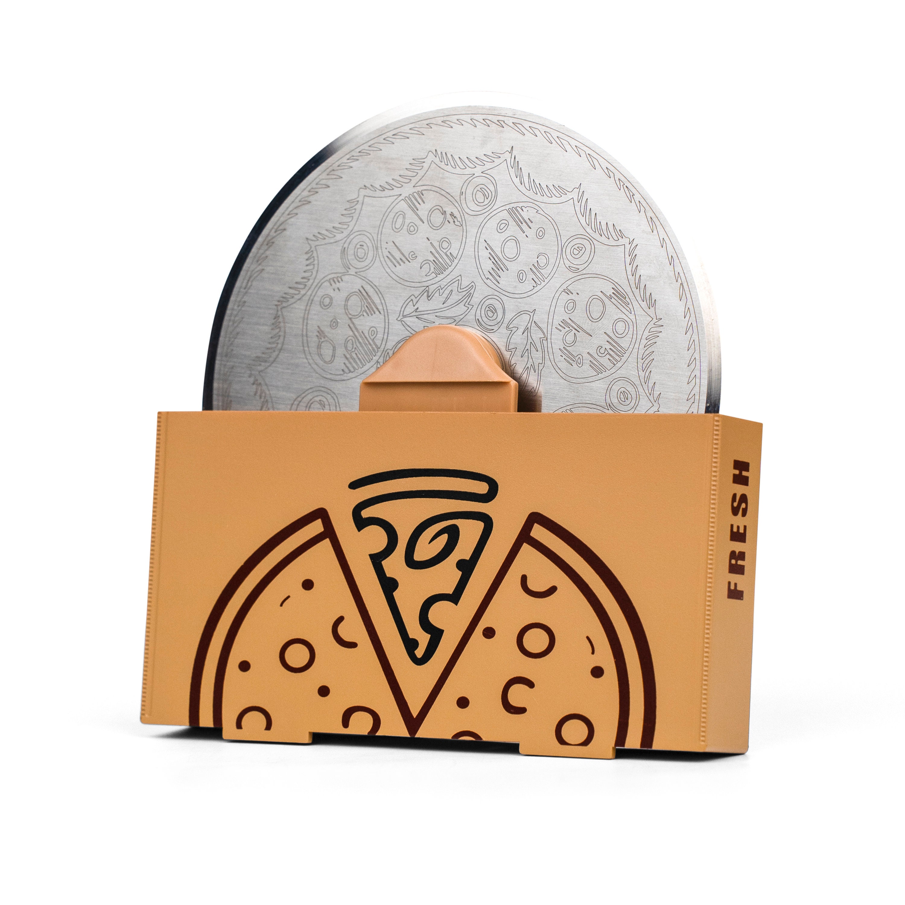 Lil' Slicey Pizza Cutter Funny Pizza Cutter Novelty Kitchen Gift ...