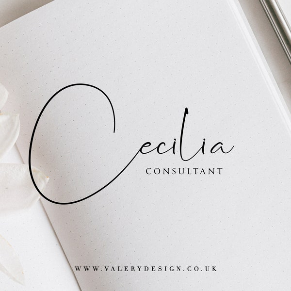 Handwriting Logo Font - Etsy