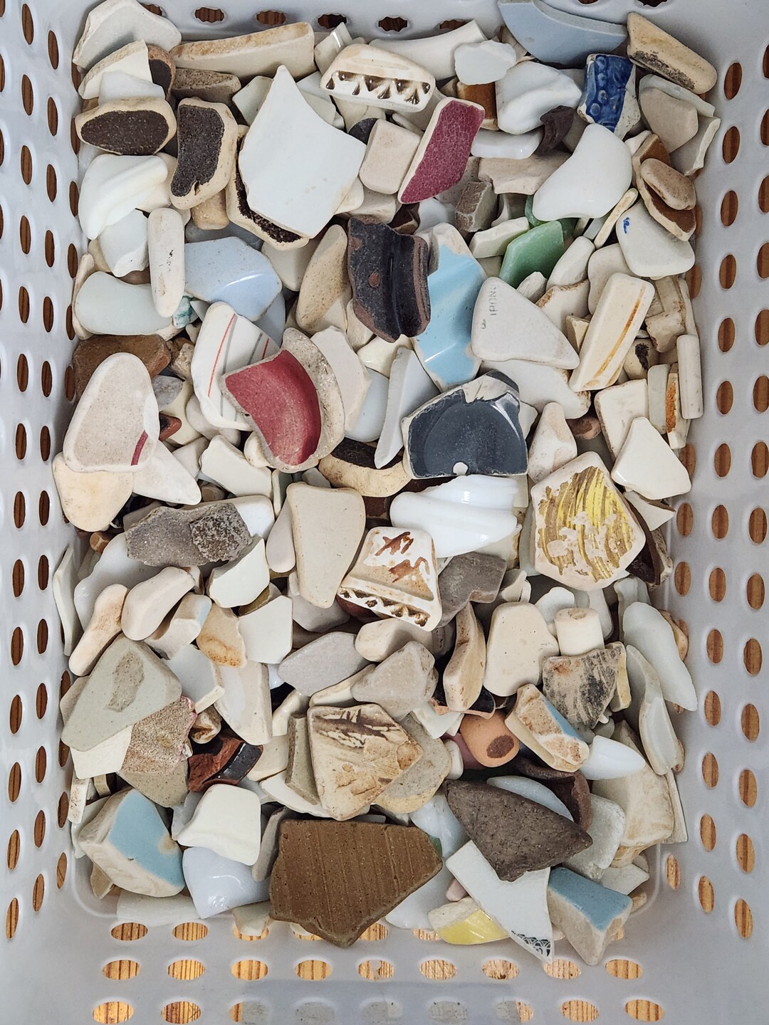 Authentic Genuine Surf Tumbled Sea Pottery & Milkglass Scoops - Etsy