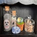 OOAK 1:12 Witch Apothecary Shelf, Includes Working Fireplace, Real ...