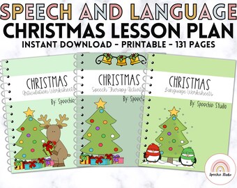 Christmas Therapy Activities - Etsy