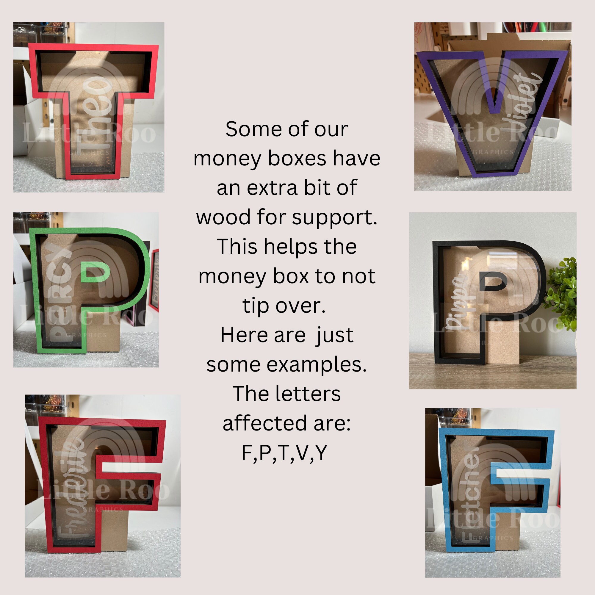 Alphabet Money Boxes at Danyelle Welch blog