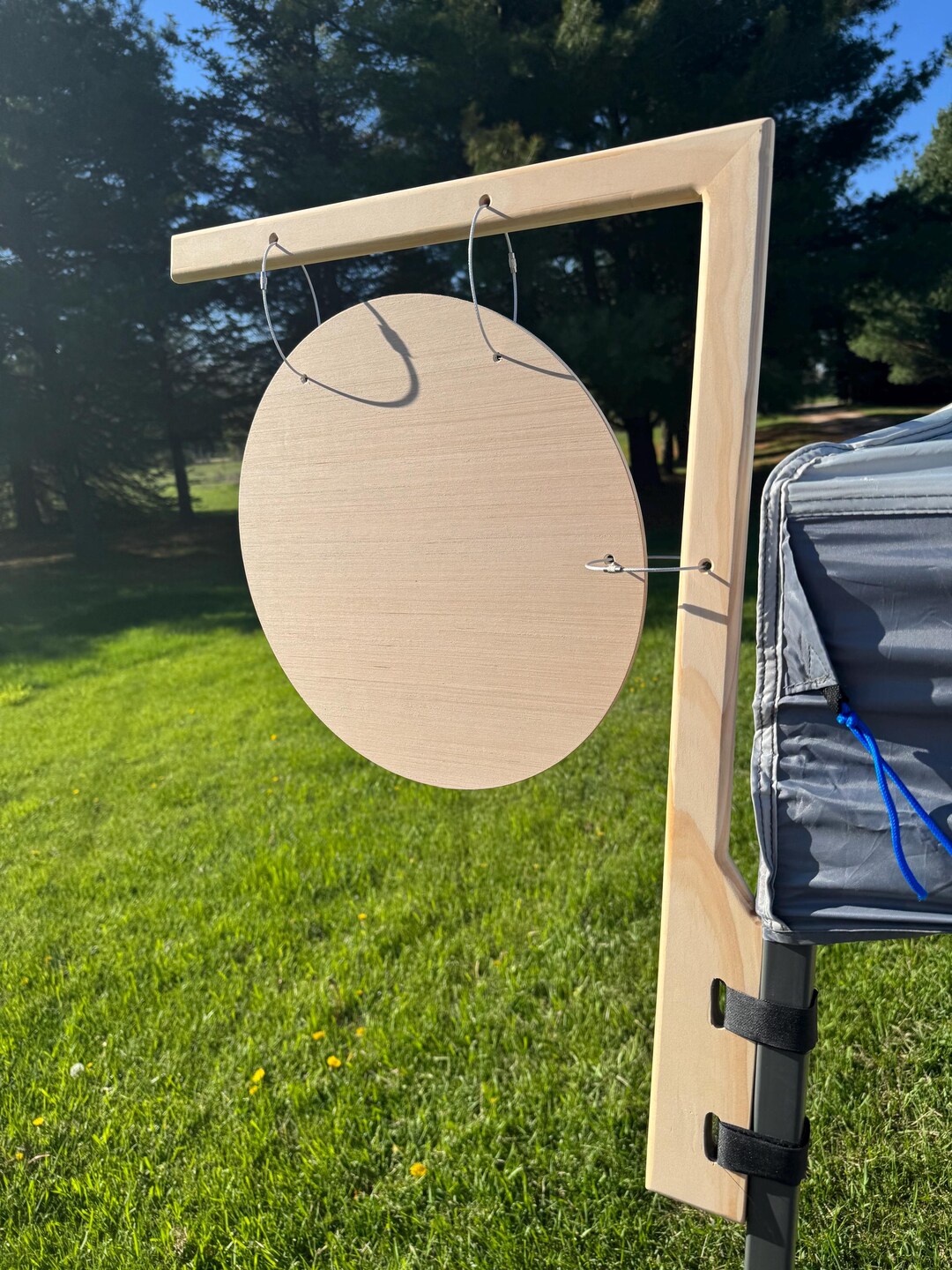 Pre-order Canopy Leg Tent Sign Holder Bracket With Unfinished Birch ...