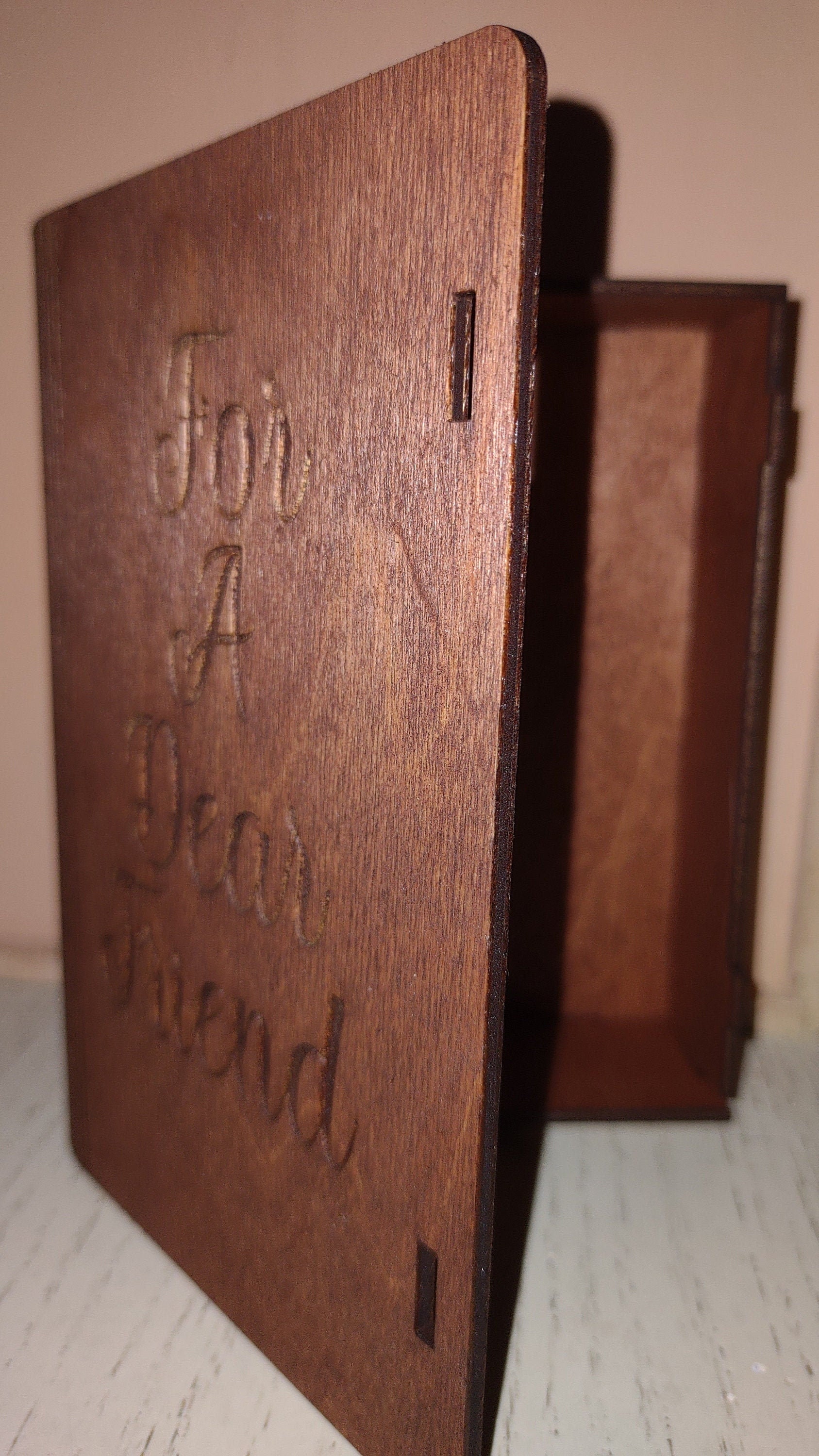 Custom Wood Book Box - Etsy