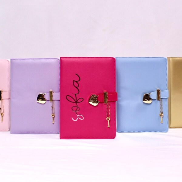 Diary With Lock - Etsy