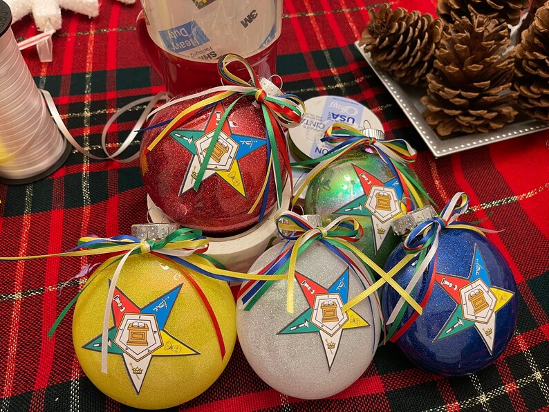 Eastern Star Ornaments - Etsy