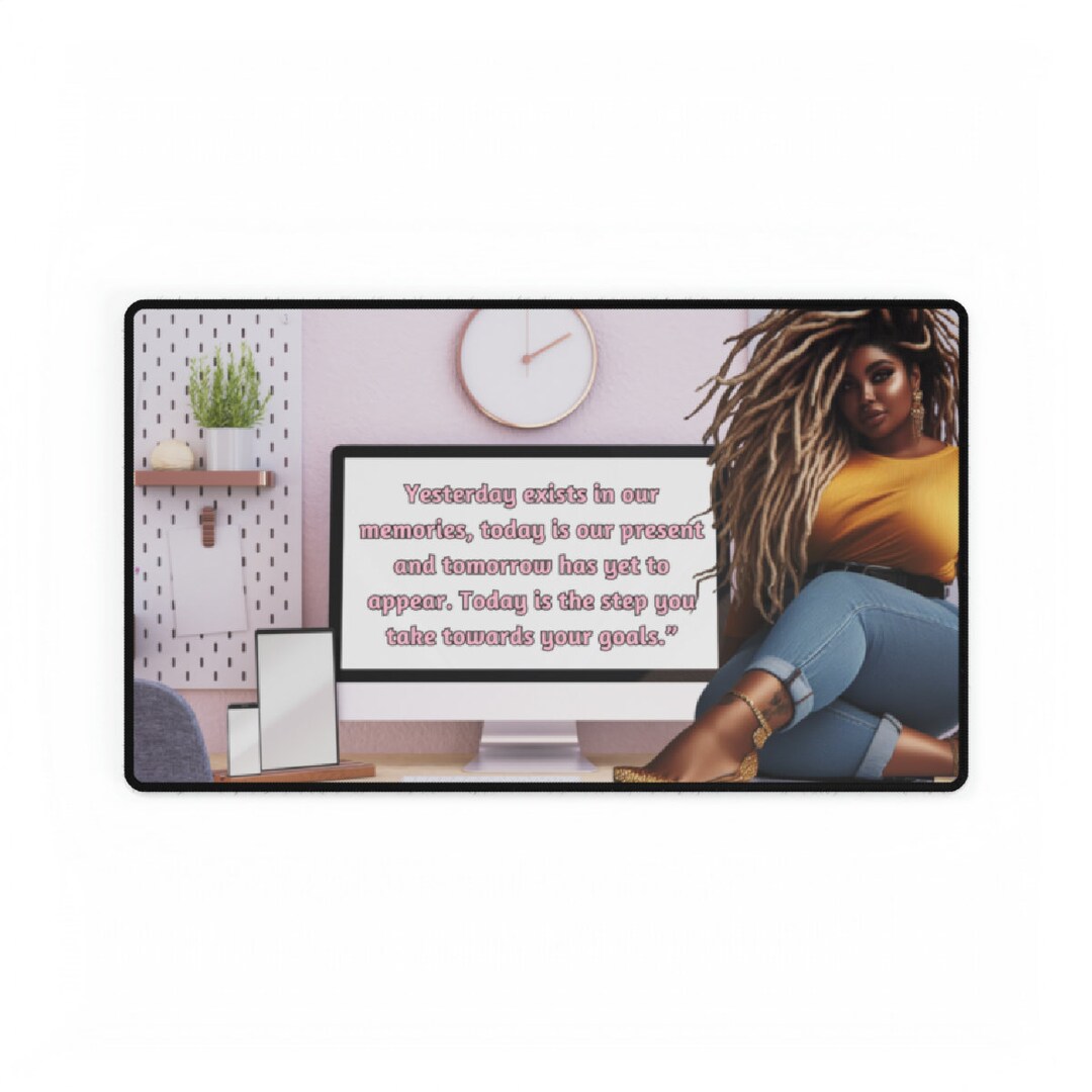Affirmation Computer Mat - Etsy
