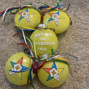 Eastern Star Ornaments - Etsy