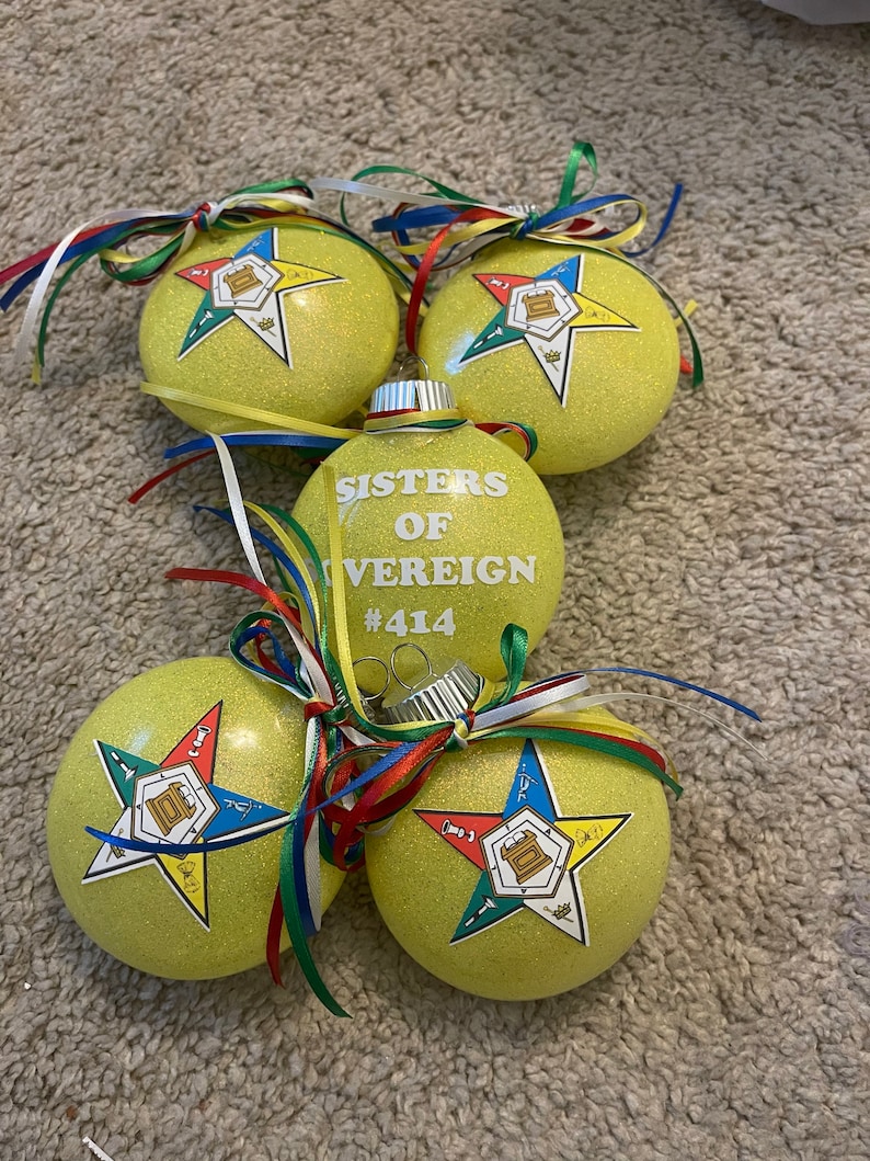 Eastern Star Ornaments - Etsy