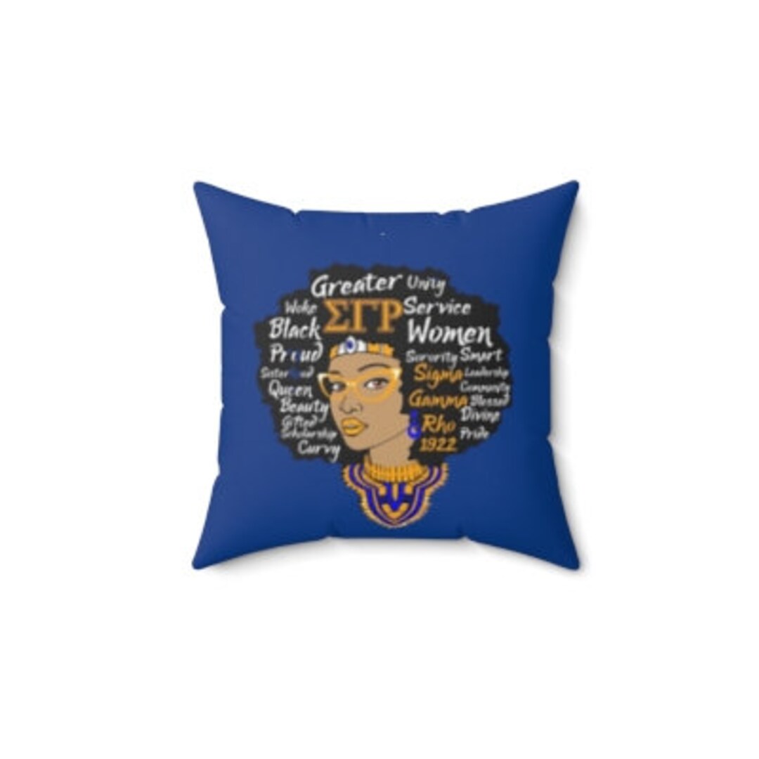 Sigma Gamma Rho Pillow - Etsy
