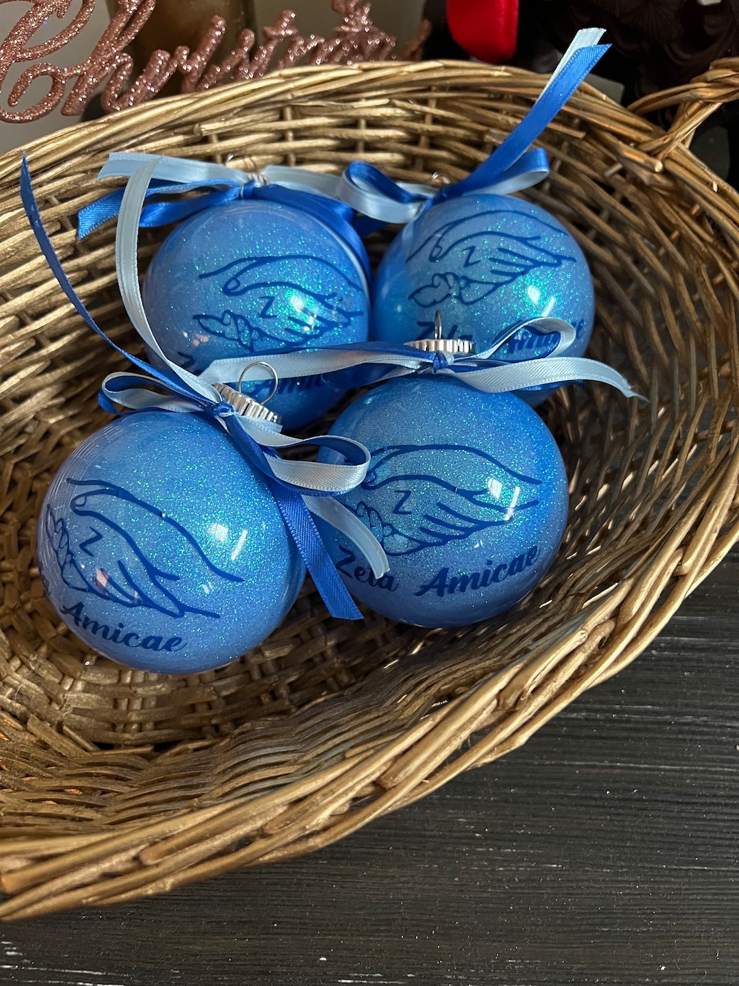 Zeta Amicae Ornaments - Etsy