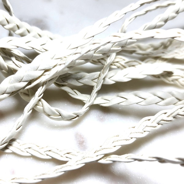 Flat Leather Cord - Etsy