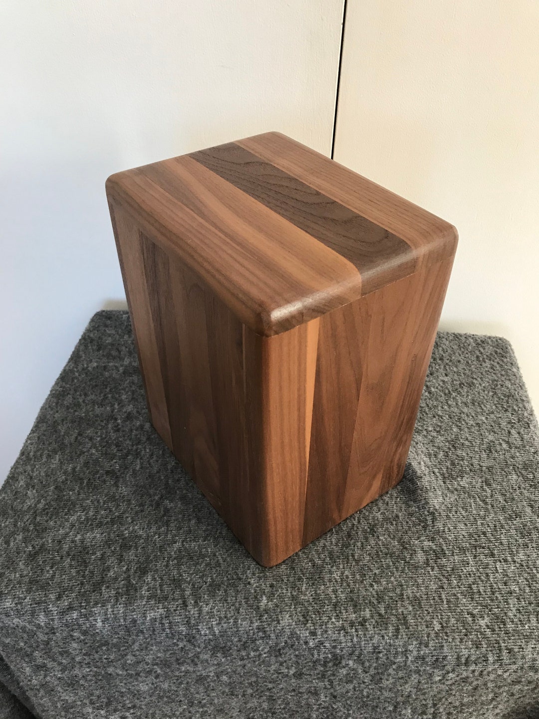 Modernist-black Walnut Urn for Adult Human Ashes, up to 300 Pounds - Etsy