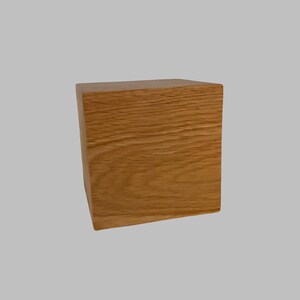 Oak Cube Urn for Small Human or Pet Ashes, up to 20 Pounds - Etsy