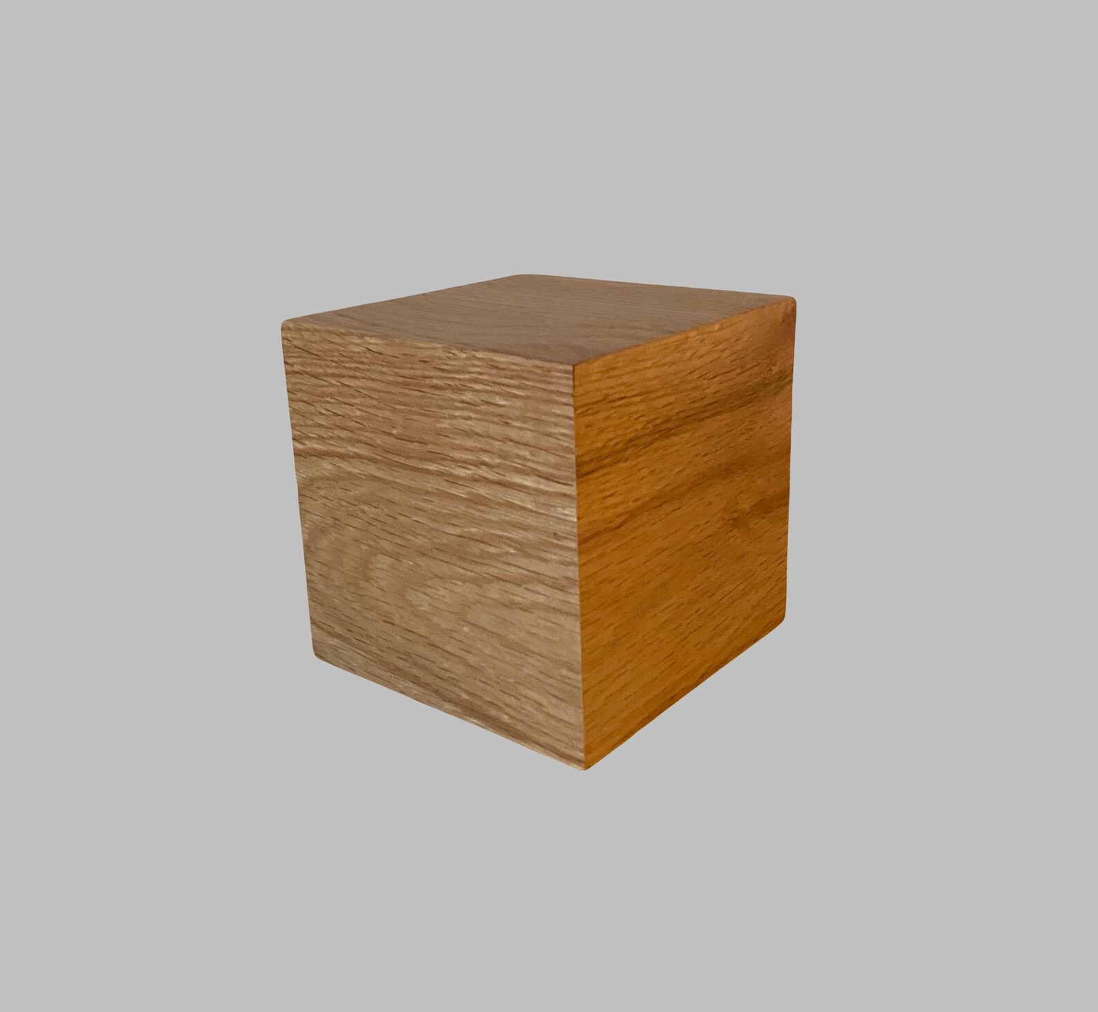 Oak Cube Urn for Small Human or Pet Ashes, up to 20 Pounds - Etsy