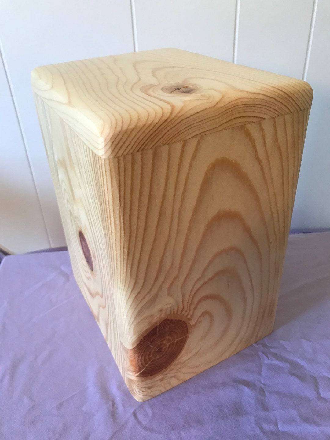 Naturalist Urn- Knotty Pine, for Adult Human Ashes, up to 280 Pounds - Etsy