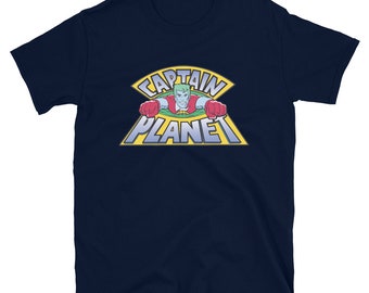 Captain Planet Shirt - Etsy