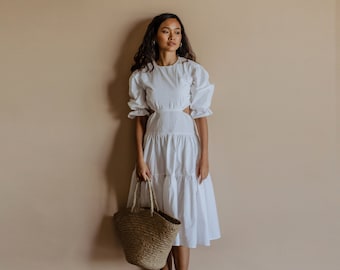 Cut Out Belly Dress | Etsy