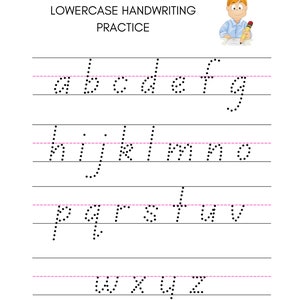 A-Z Letter Tracing Worksheets PDF – 85-page Alphabet Handwriting ...