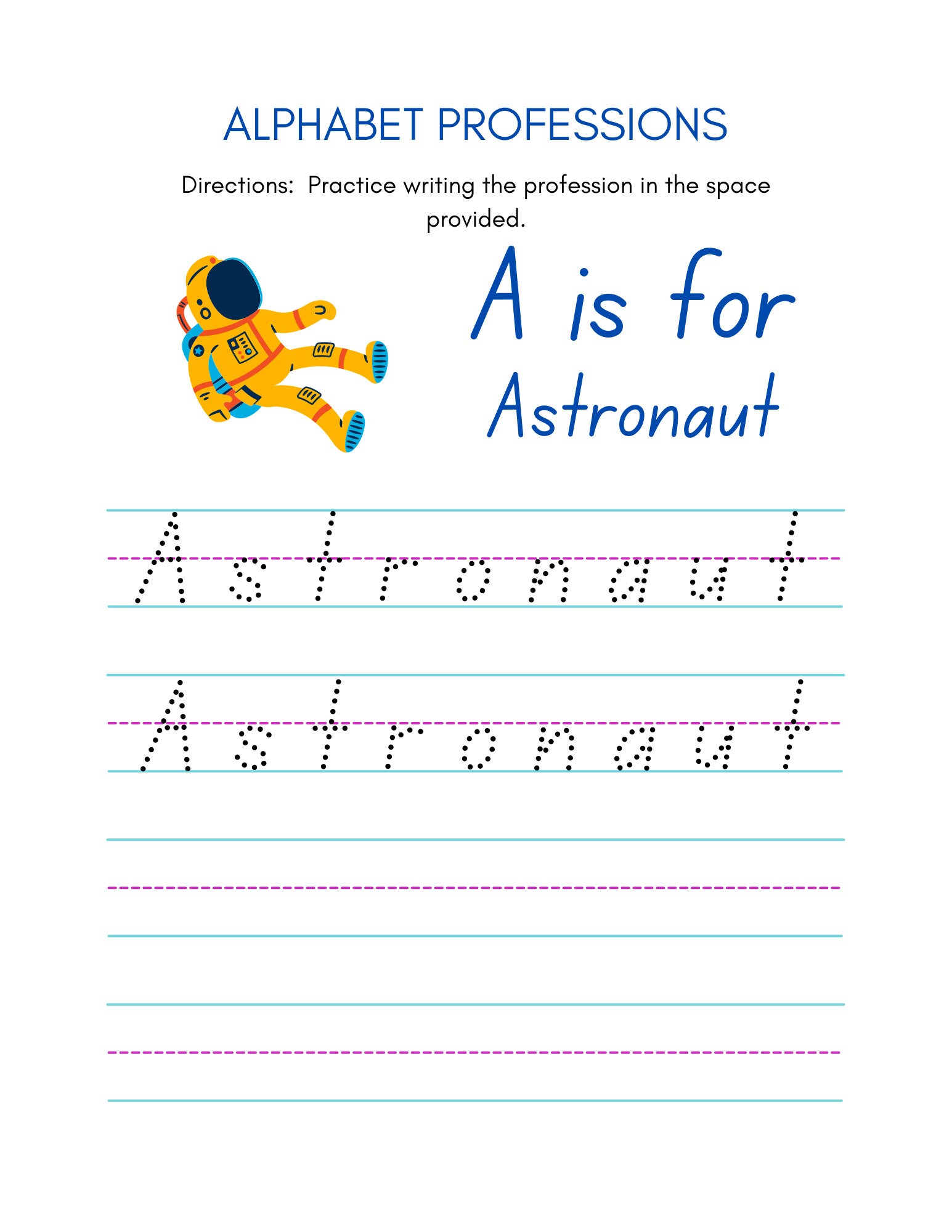 A-Z 85 Page Letter Tracing Worksheets - Etsy