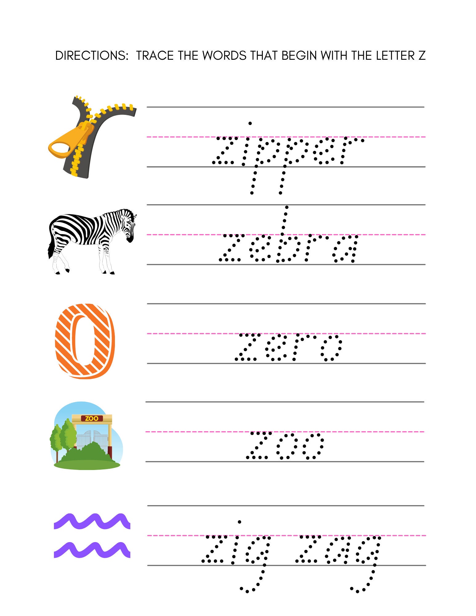 A-Z 85 Page Letter Tracing Worksheets - Etsy
