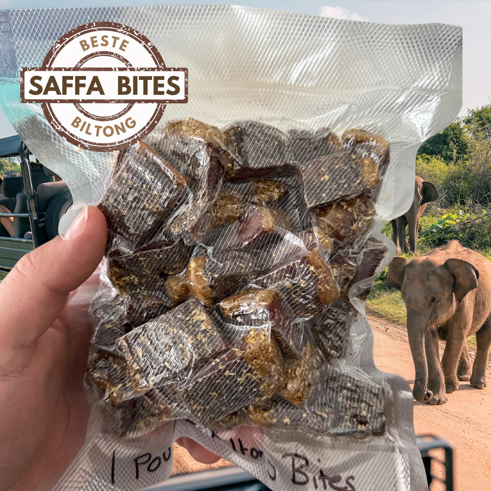SAFFA BITES – Authentic South African Biltong Bites (1 Lb. Bag) - Etsy