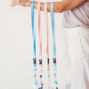 Pack of 4 Lanyards - Summer Collection Beach-vibe Cruise Lanyard Travel ...