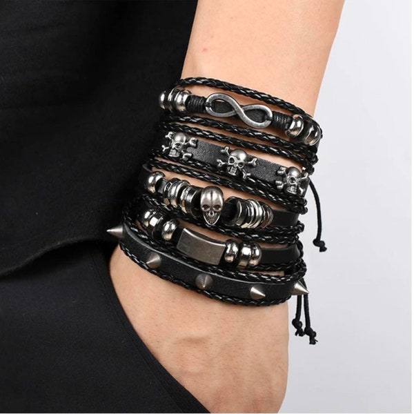 Punk Emo Bracelet - Etsy