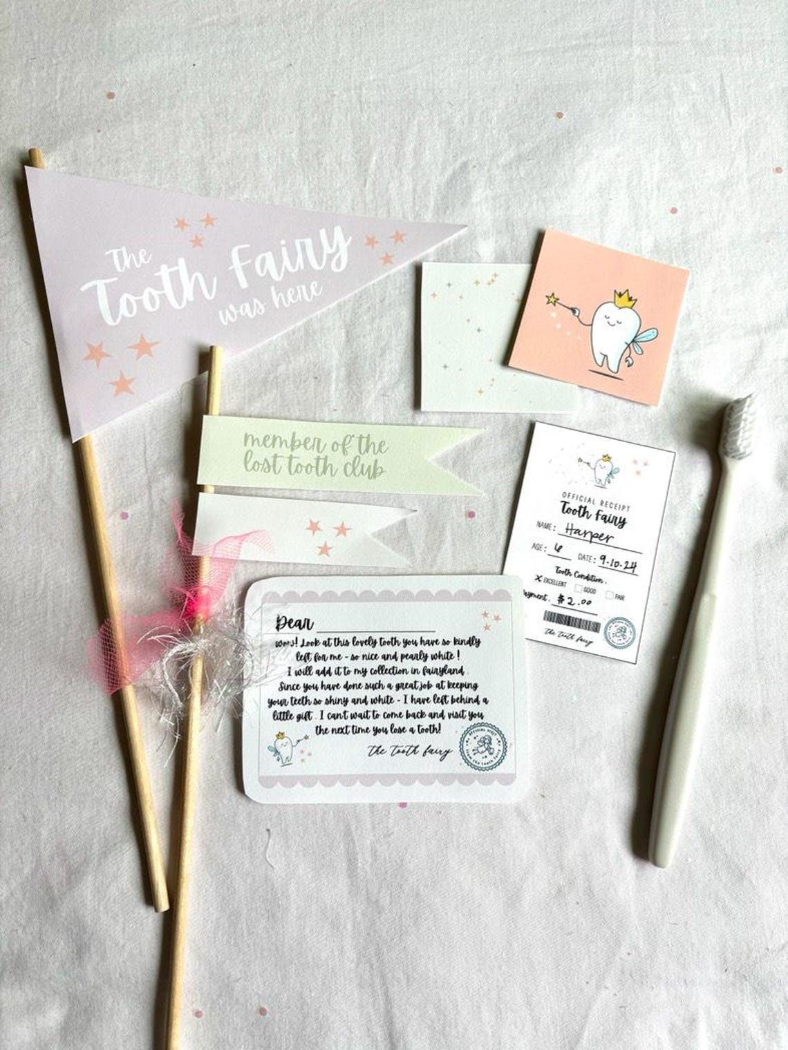 Tooth Fairy Bundle | Tooth Fairy | Lost Tooth | Tooth Fairy Kit ...