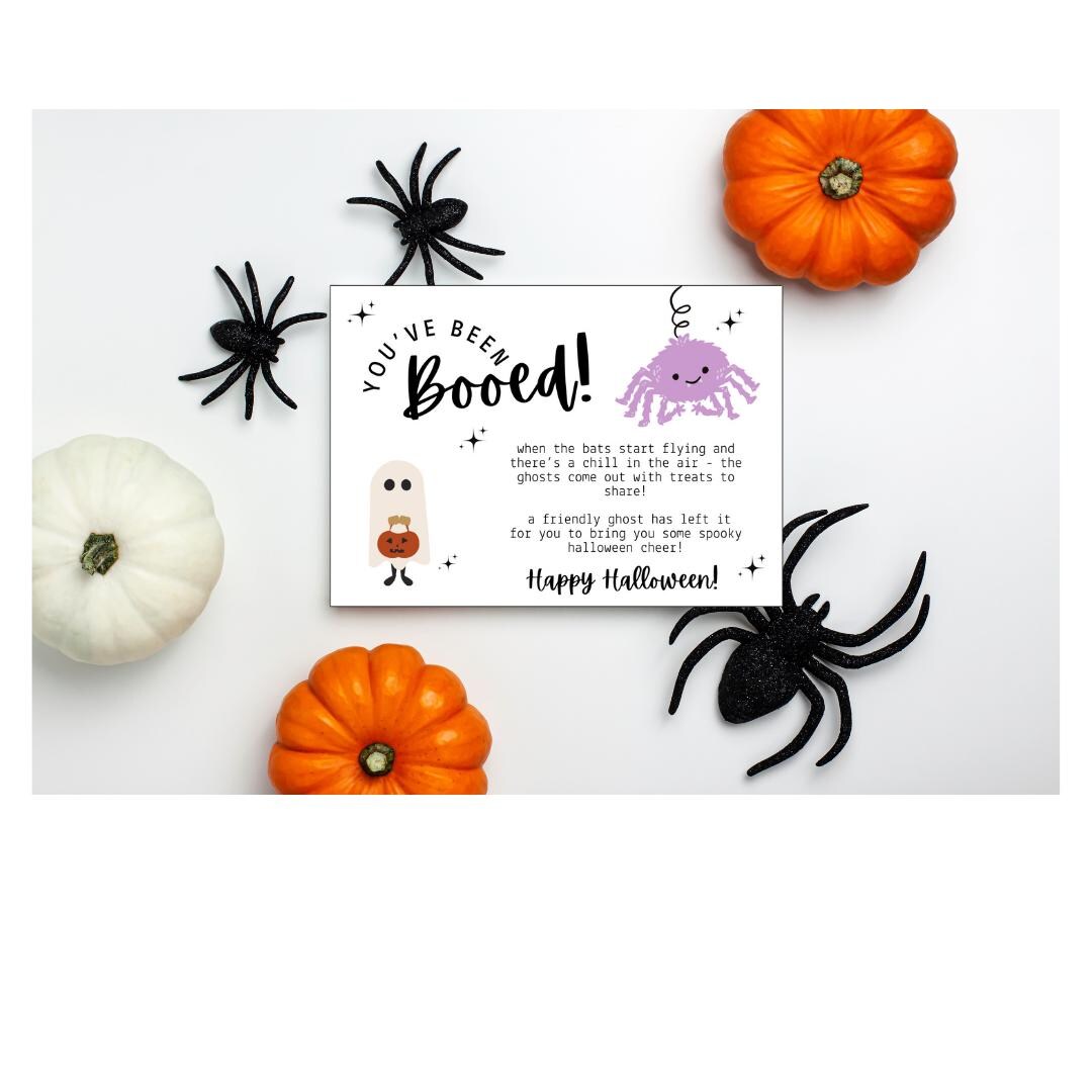 Halloween Boo Kit | Halloween Tags | You've Been Booed Kit | You've ...