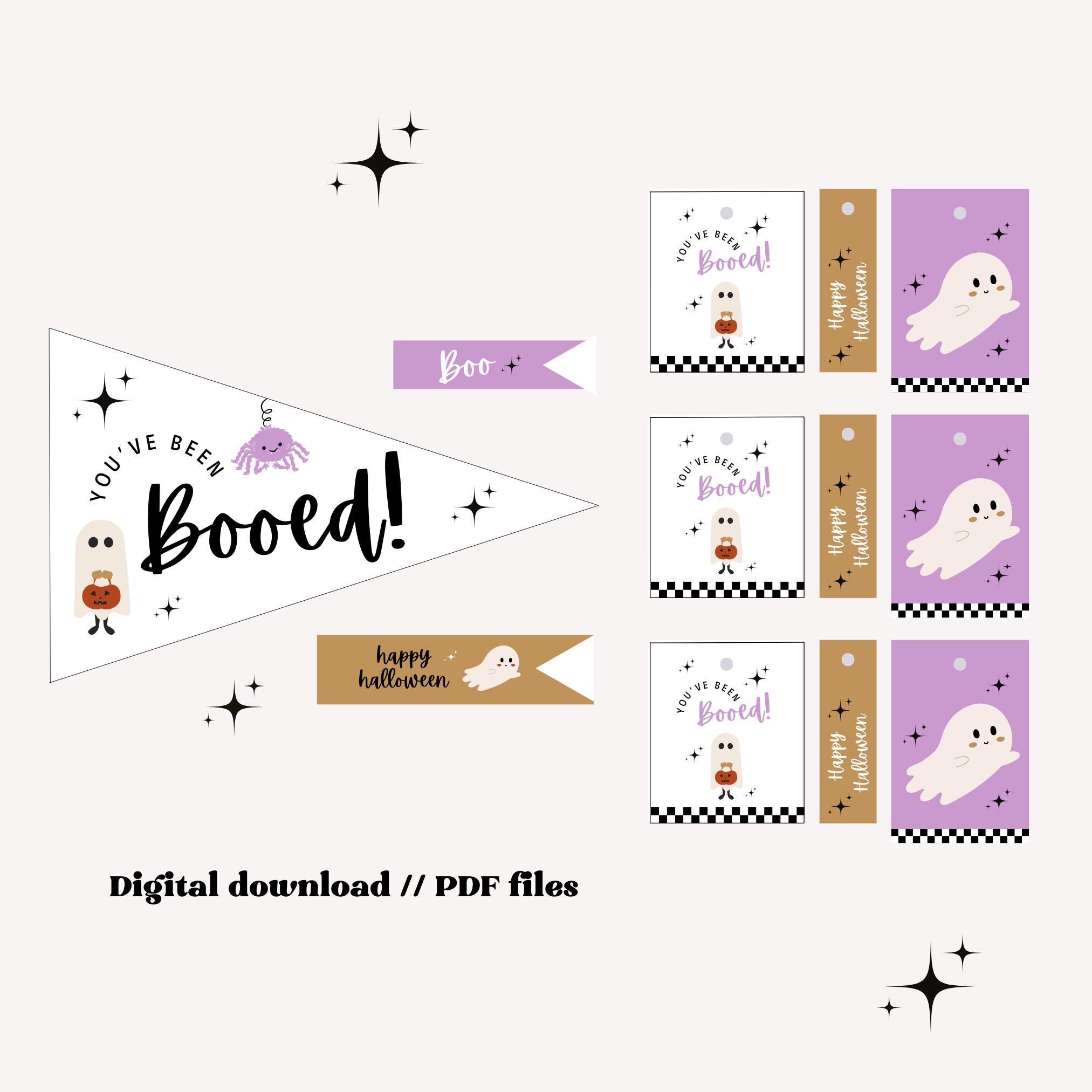Halloween Boo Kit | Halloween Tags | You've Been Booed Kit | You've ...