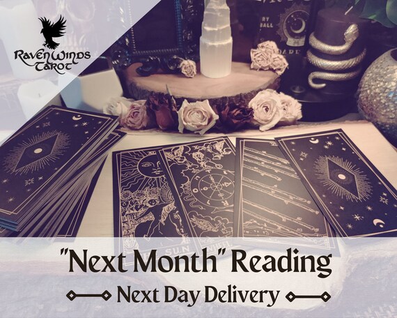 Month Ahead Future Tarot Reading Next Month Reading 24 - Etsy
