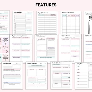 Self Confidence Planner, Self Esteem Planner, Confidence Worksheets ...