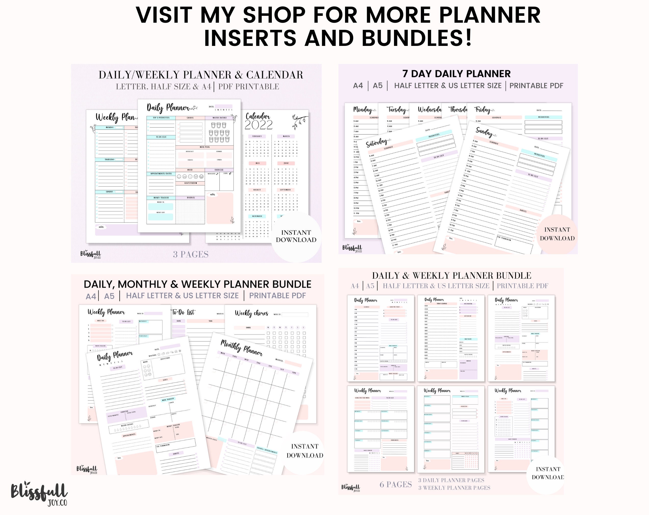 12 Month Overview Planner Printable, Undated Monthly Planner, Monthly ...